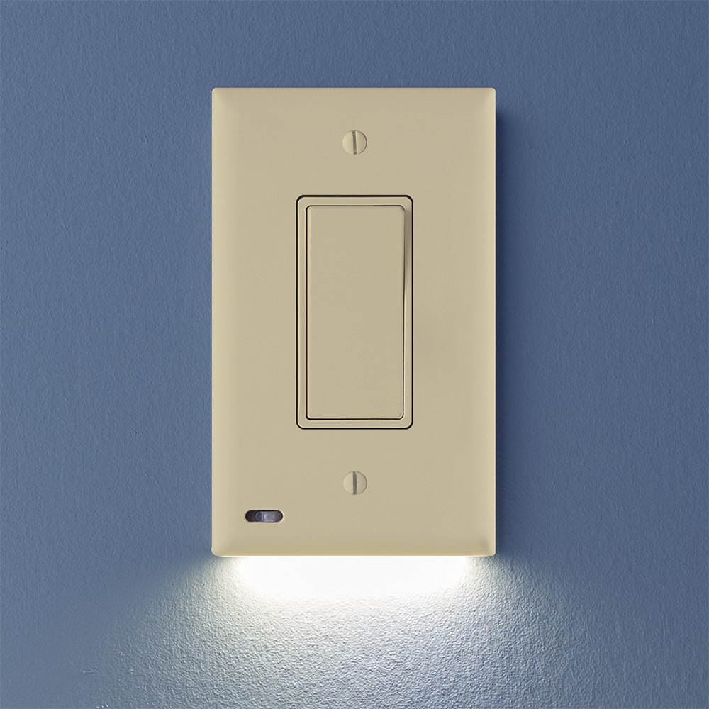 SnapPower 1 Pack - SnapPower SwitchLight [Single Pole Only] - LED Night ...